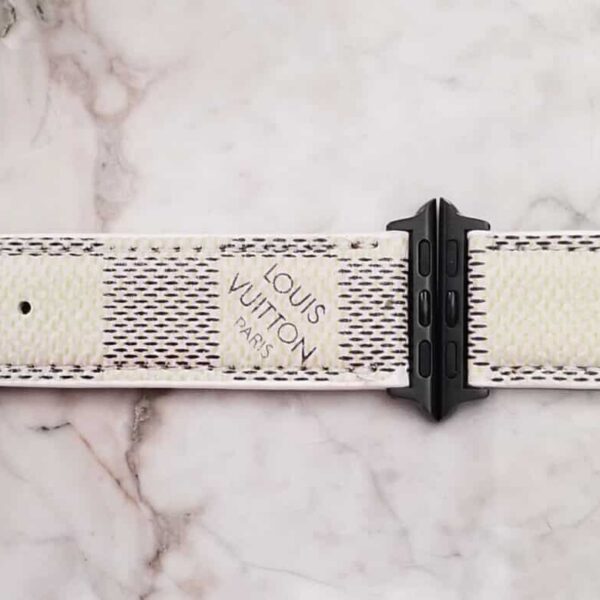 White Grid Luxury Watch Band – MikesTreasuresCrafts