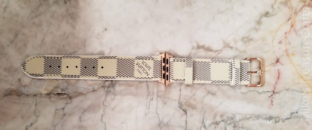 White Grid Luxury Watch Band – MikesTreasuresCrafts